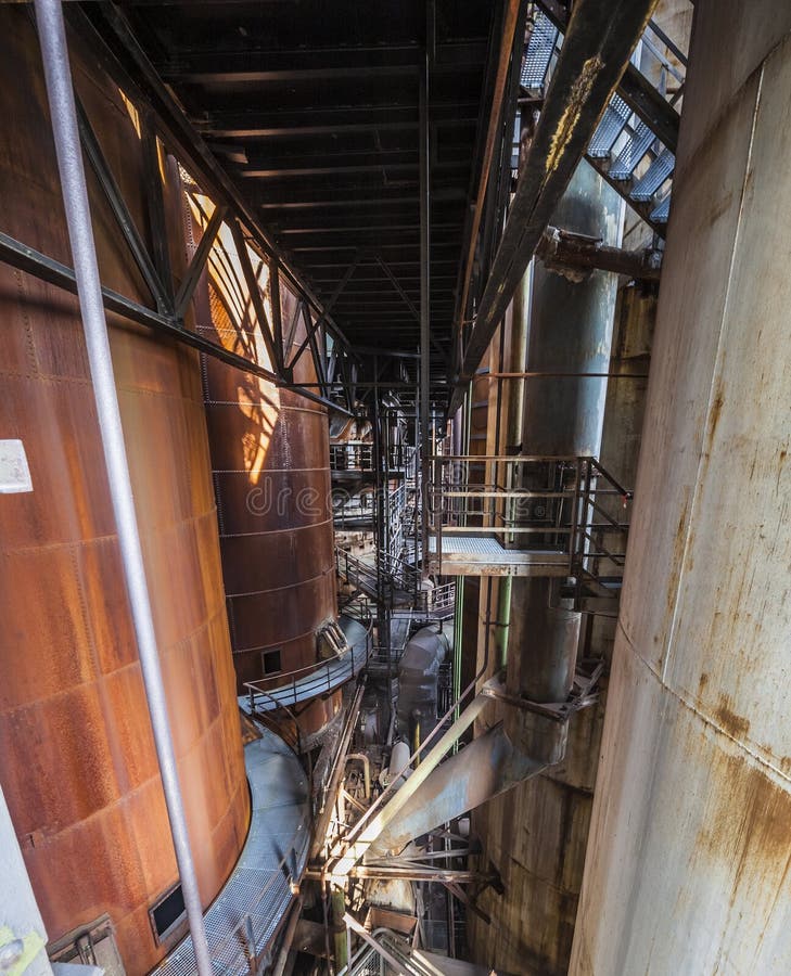 Inside the old Factory stock image. Image of industry - 45658173