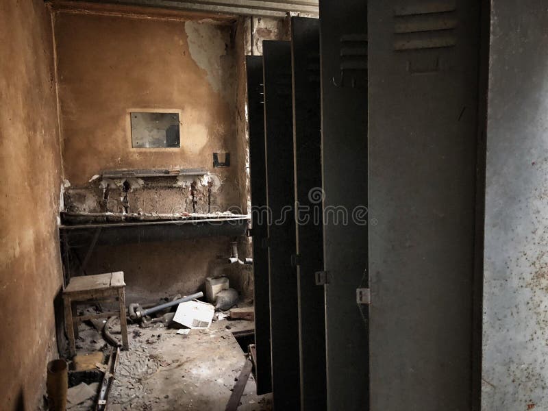 Inside an Old Factory Outside the City Stock Photo - Image of window ...