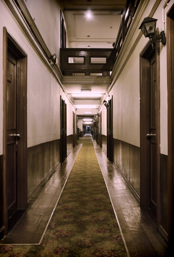 Inside The Old Hotel Royalty Free Stock Images - Image: 23520629