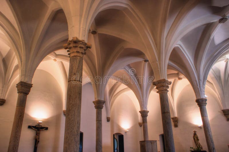 Inside old mosque stock photo. Image of cross, muslim - 32595998