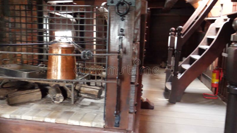 Inside old pirate ship stock footage. Video of interior - 113608418