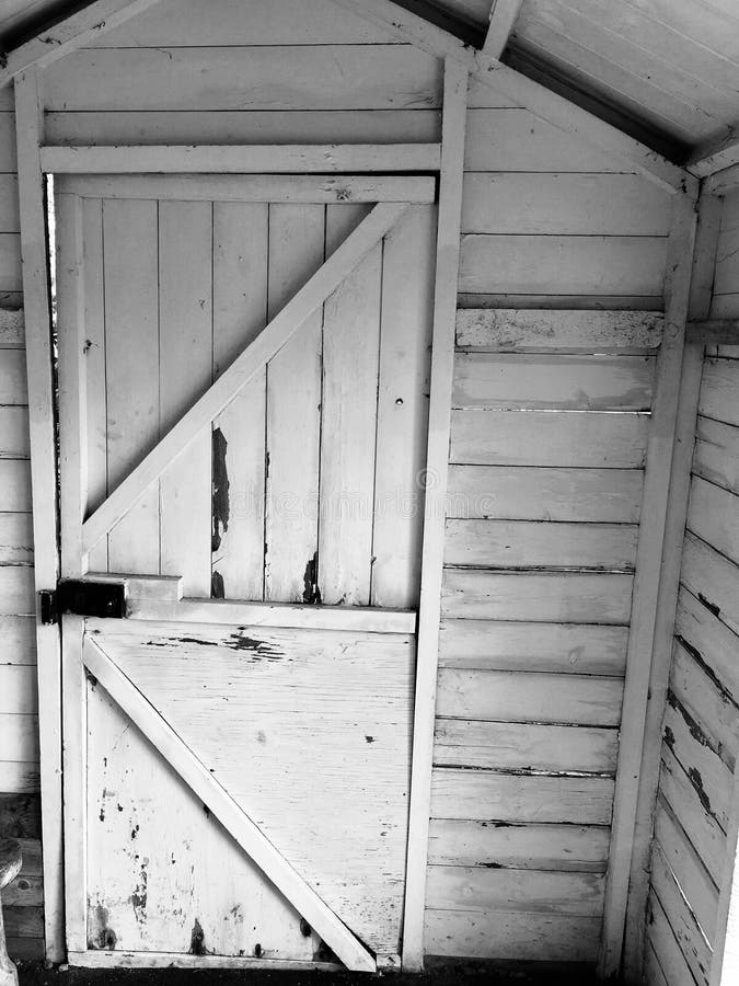 Inside of an Old Wooden Shed Stock Image - Image of panelled, wooden ...