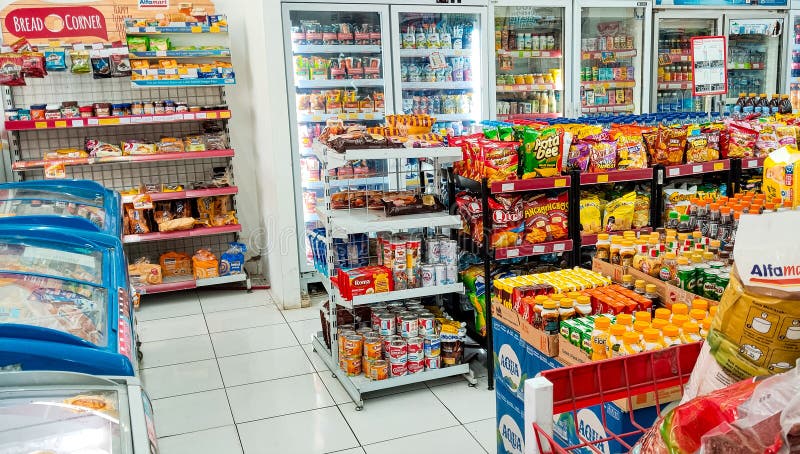 Inside One of the Famous Retail Store in Indonesia. Editorial Stock ...