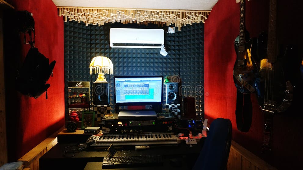 Inside the Operator Room Music Studio Production Editorial Photography ...