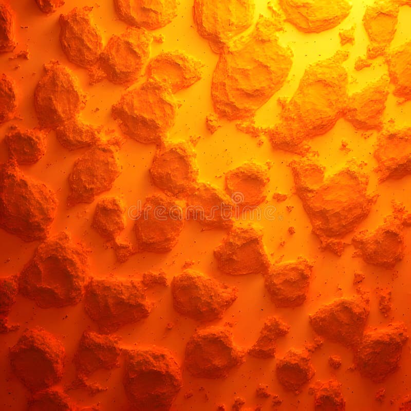 Inside the Orange is the Orange Pulp, Made into a Pattern Stock Photo ...