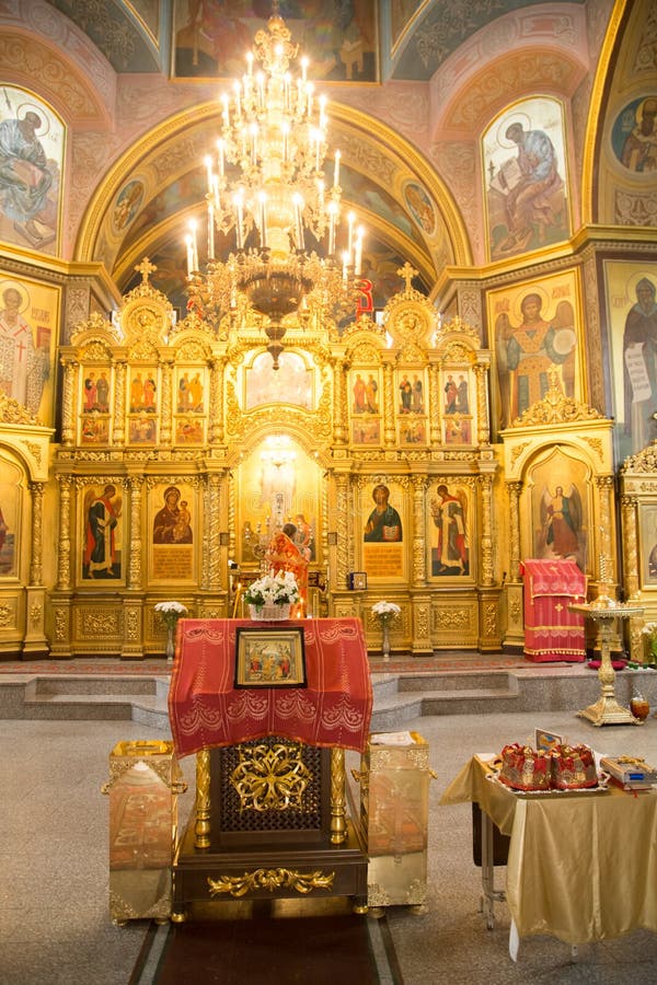 Inside an Old Orthodox Church in Athens, Greece Editorial Photography ...
