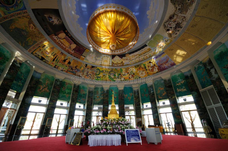 Inside Pyi Daw Aye Pagoda - KAwthuang Myanmar Editorial Photo - Image ...