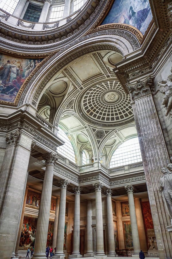 Pantheon of Paris, france editorial stock photo. Image of famous - 15126778