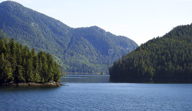 Inside Passage, Coastal Route from Alaska To British Columbia, Canada ...