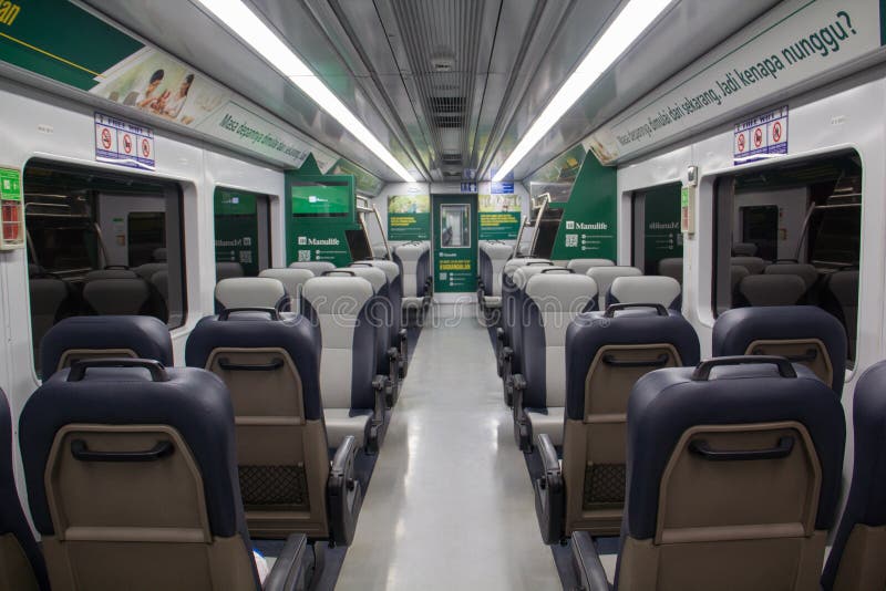 Inside the Passenger Compartment of the Train Editorial Photo - Image ...