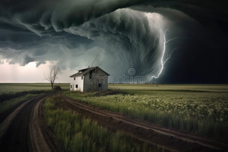 Inside A Tornado