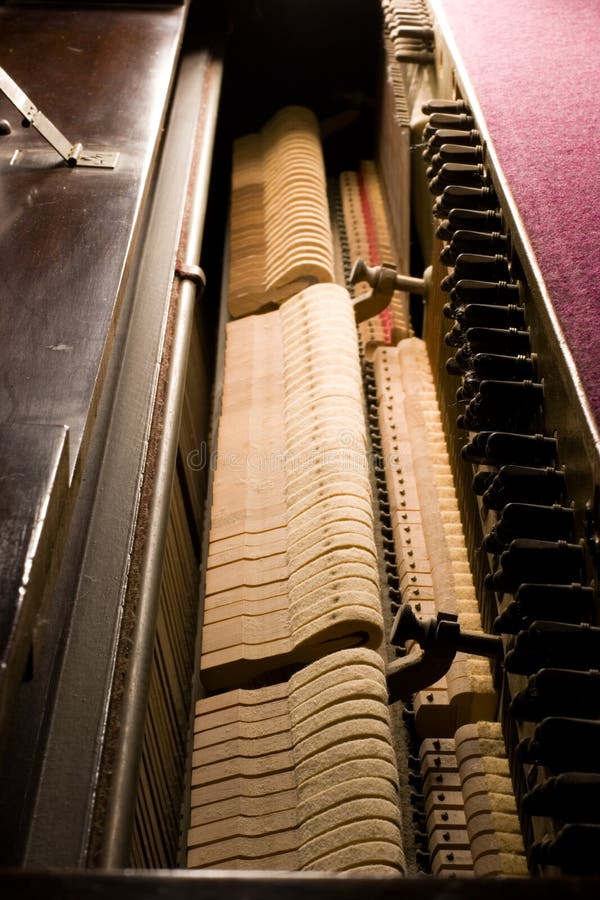 Inside the Piano stock image. Image of education, dark - 1684023