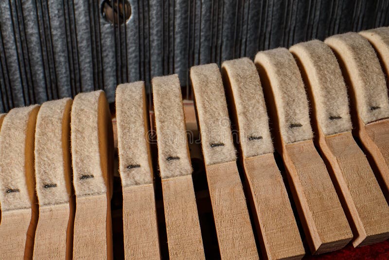 Inside the piano. stock image. Image of arts, acoustic - 277342871