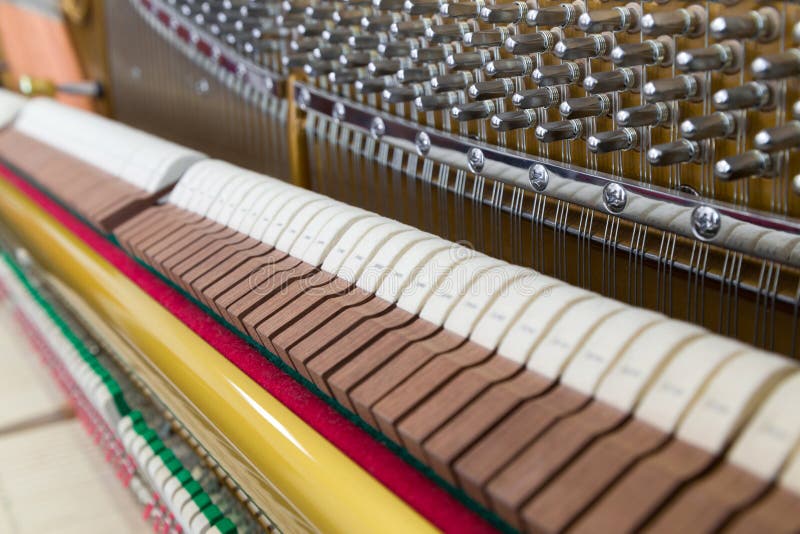 Inside of a piano stock photo. Image of musical, instrument - 115850734