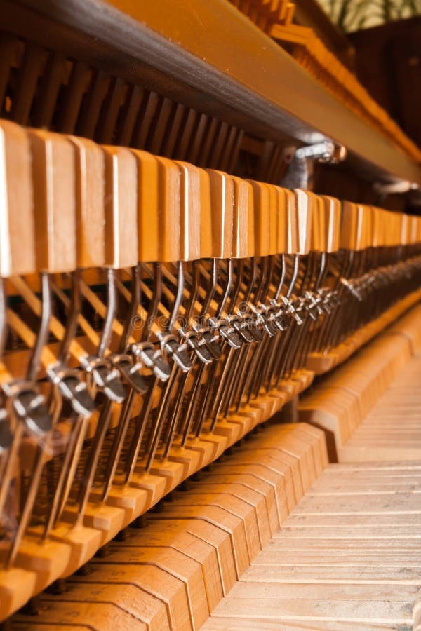 Inside the piano stock image. Image of motion, piano, strings - 8184841