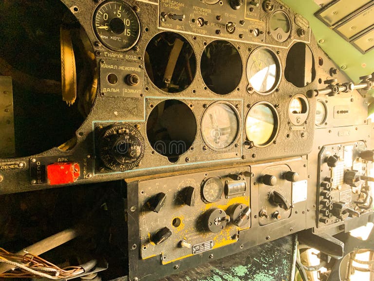 Inside pilot cabin stock image. Image of flight, inside - 240712079