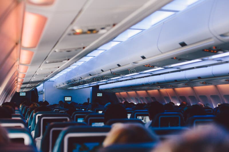 Inside the plane stock photo. Image of view, frozen, wild - 97183394