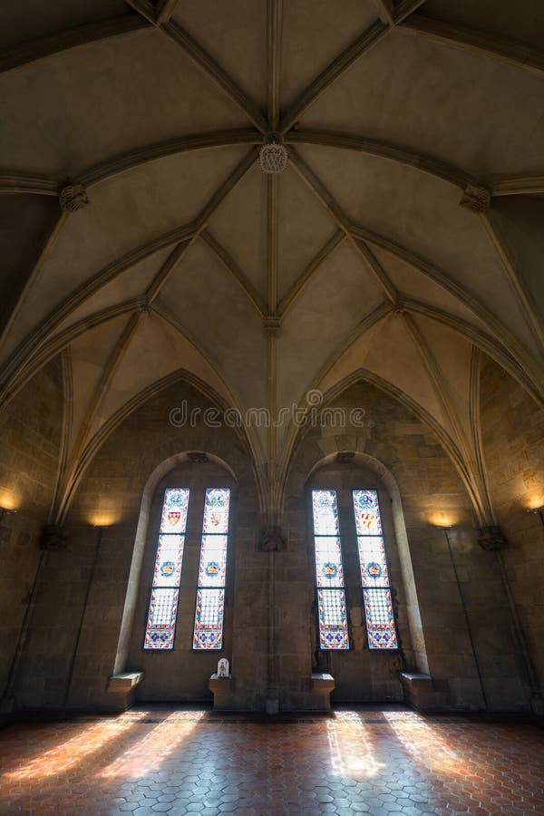 Inside the Powder Tower in Prague Stock Photo - Image of czech, tourist ...