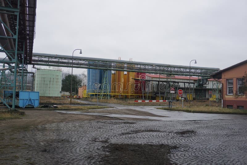 Inside of a powerplant. stock image. Image of vehicle - 269847903