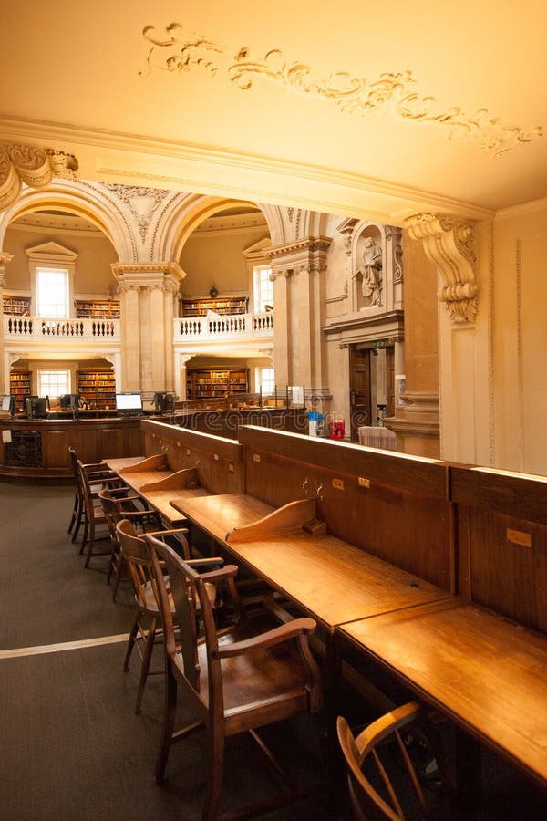 Inside the Radcliffe Camera Library in Oxfordshire in the UK Editorial ...