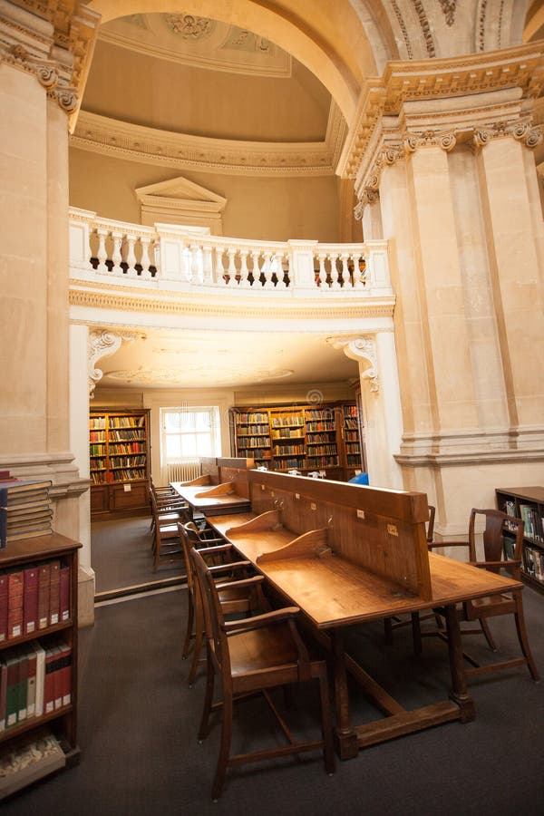 Inside the Radcliffe Camera Library in Oxfordshire in the UK Editorial ...