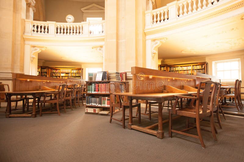 Inside the Radcliffe Camera Library in Oxfordshire in the UK Editorial ...