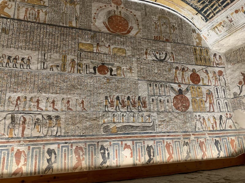 Ramsis 7 th tomb editorial stock image. Image of monument - 367764734