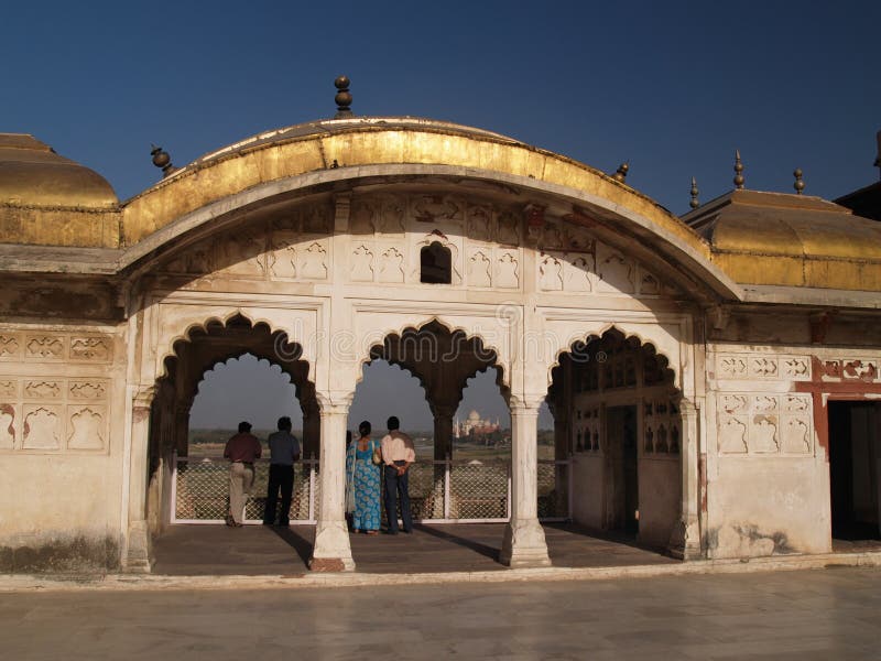 Indian women in Red Fort stock photo. Image of people, pilgrims - 560704