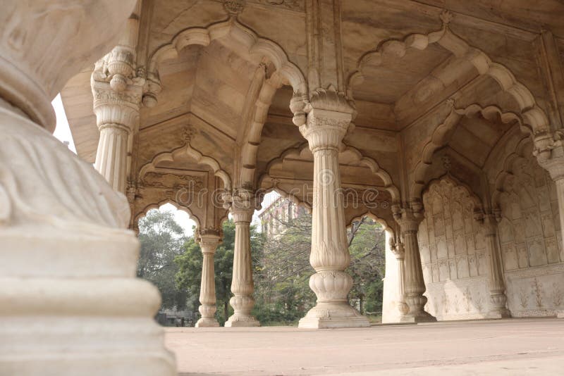 Inside the Red Fort in Delhi Stock Image - Image of indias, qutub: 87898889