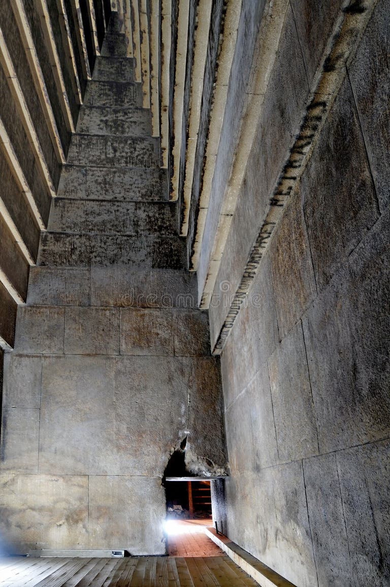 Inside Great Pyramid Chamber Stock Photos - Free & Royalty-Free Stock ...