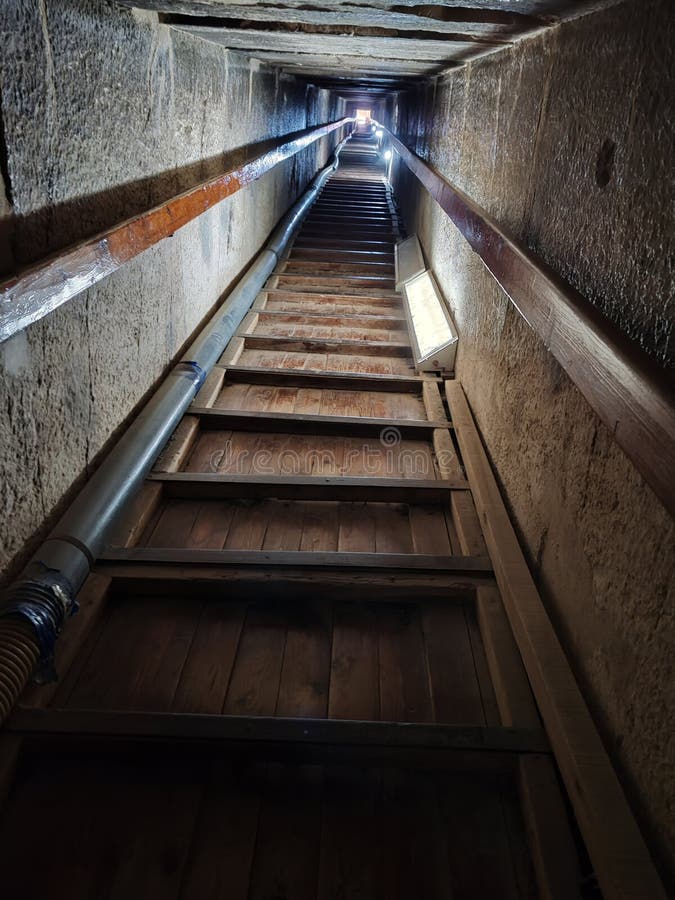 Inside the Red Pyramid editorial stock photo. Image of architecture ...