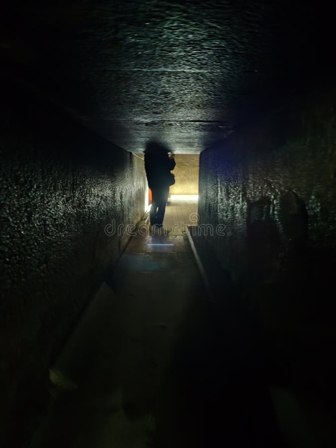 Inside the Red Pyramid editorial stock photo. Image of evening - 376436418