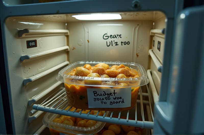 Inside a Refrigerator with Clear Containers and Preserved Lemons on ...