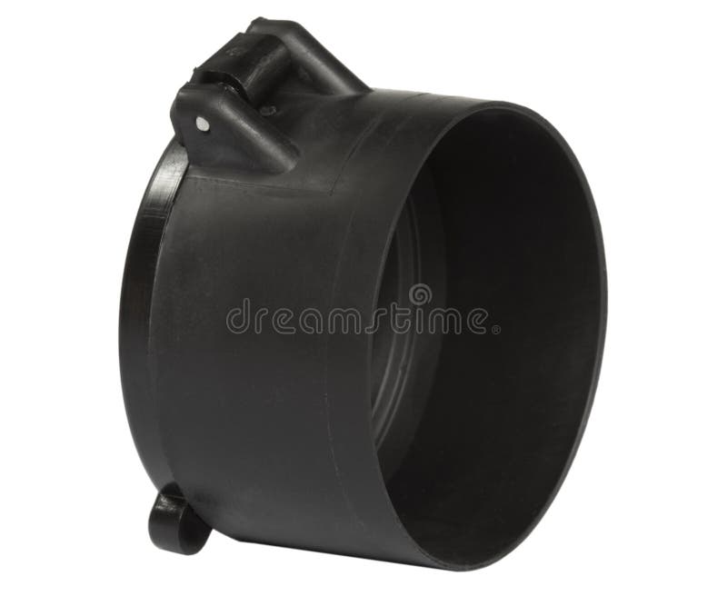 Objective Lens on a Rifle Scope Stock Image - Image of black, sight ...