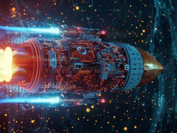 Spacecraft Circuit Stock Illustrations – 225 Spacecraft Circuit Stock ...