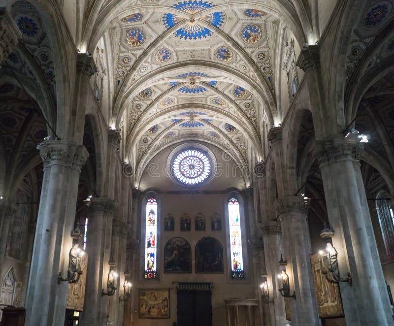 Inside of Roman Catholic Cathedral. Editorial Image - Image of ...