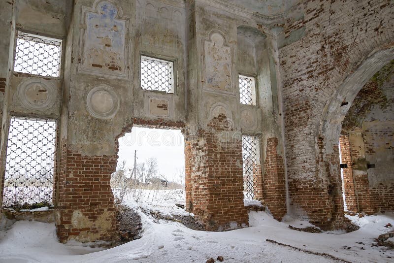 Inside the ruined temple stock photo. Image of historic - 215862970
