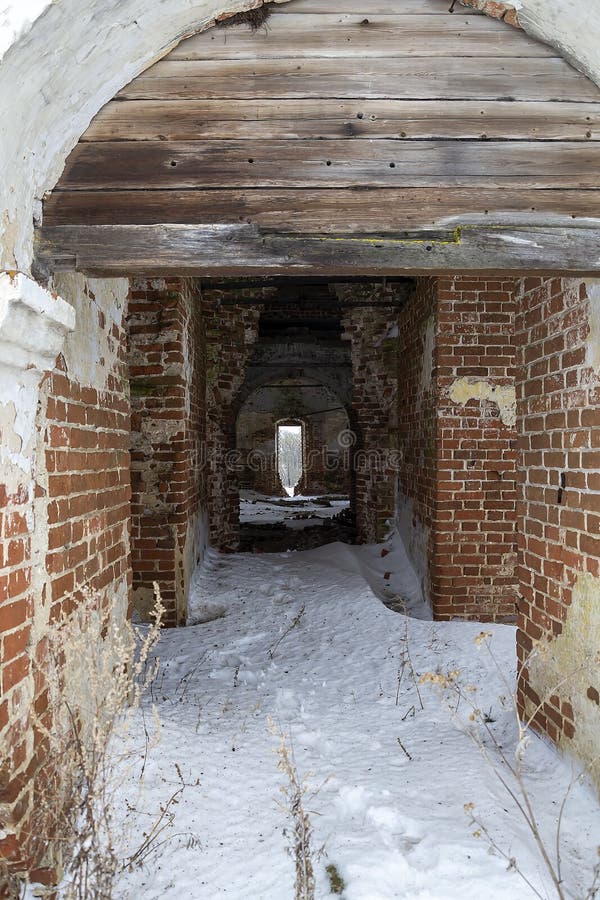 Inside the ruined temple stock photo. Image of dirty - 216674058