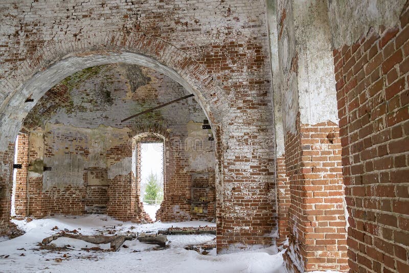 Inside the ruined temple stock photo. Image of culture - 217161844