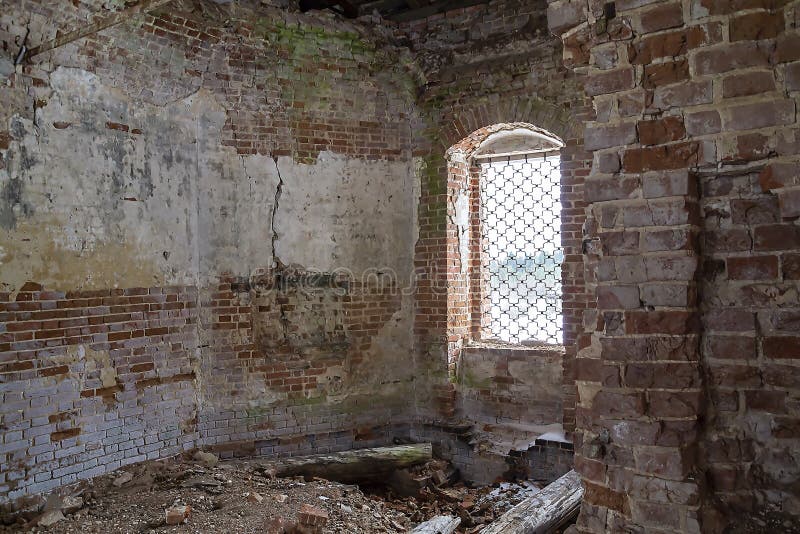 Inside the ruined temple stock photo. Image of historic - 216413204