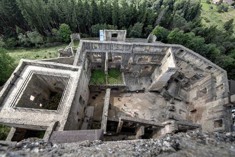 Inside the ruins stock photo. Image of castle, outlook - 46801470
