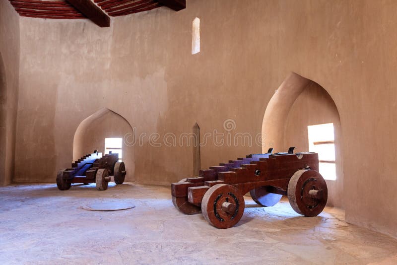 Inside Rustaq Fort, Oman editorial stock image. Image of traditional ...
