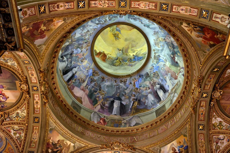 Inside the Sanctuary Pompeii Italy Editorial Stock Image - Image of ...