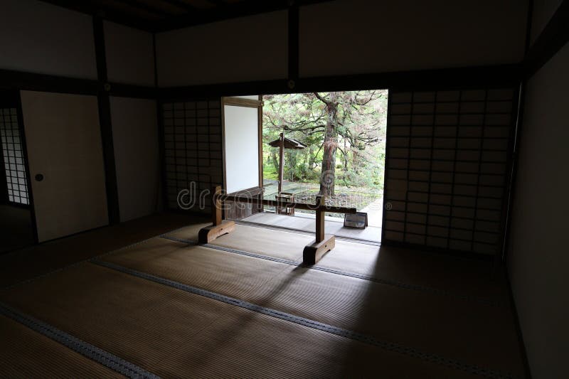 Inside of Seiryo-ji Temple in Kyoto, Japan Stock Image - Image of ...