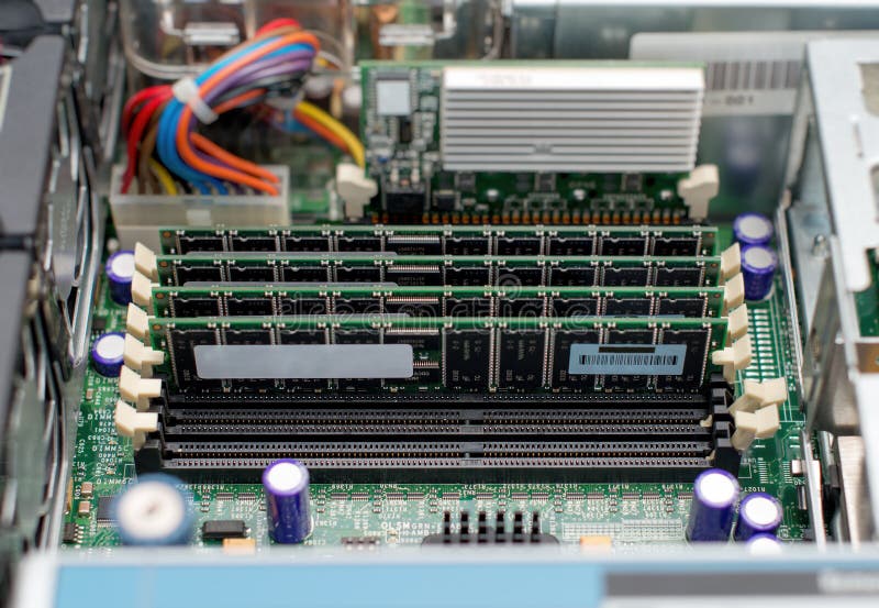 Inside of server pc. stock photo. Image of electronic - 71841364