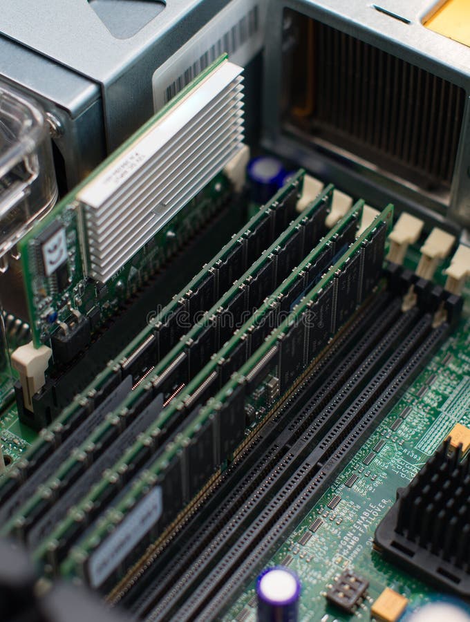 Inside of server pc. stock photo. Image of equipment - 71841570