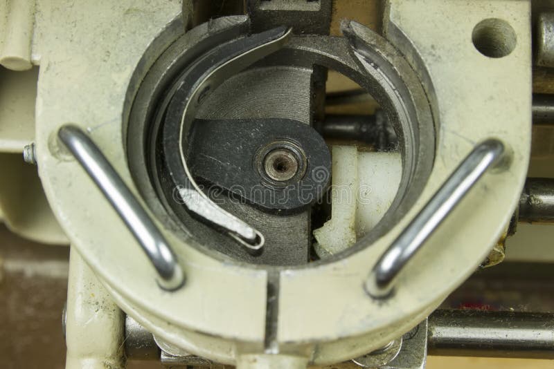 Inside sewing machine stock photo. Image of dirt, vintage - 47126346