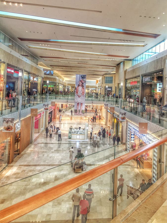 Inside a shopping mall editorial stock image. Image of shopping - 63440124