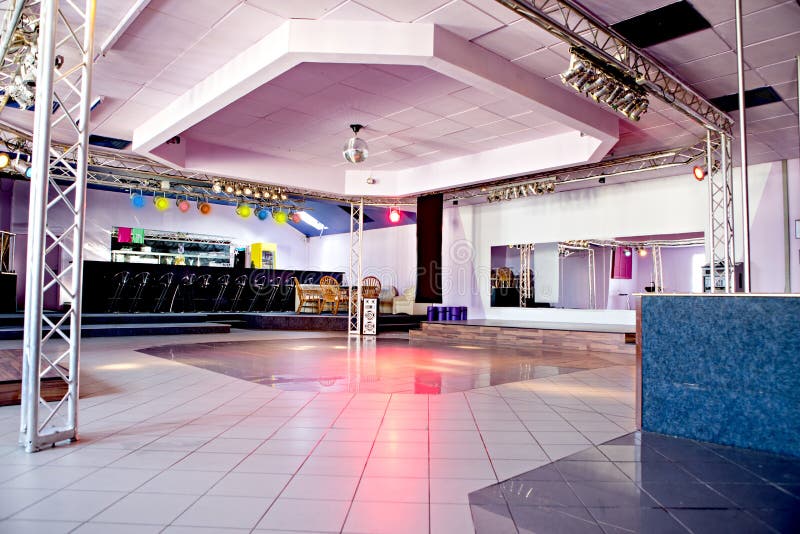 Dance club room stock photo. Image of inside, exercising - 29956254