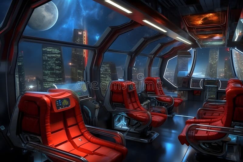 Inside the Space Shuttle. Neural Network AI Generated Stock ...